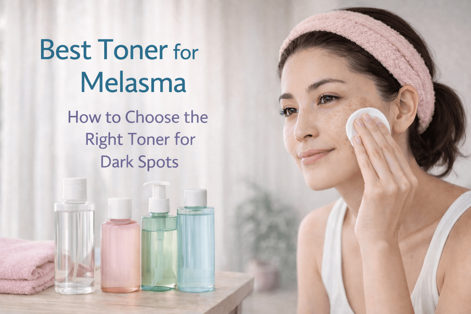 Best Toner for Melasma: Choosing the Right One